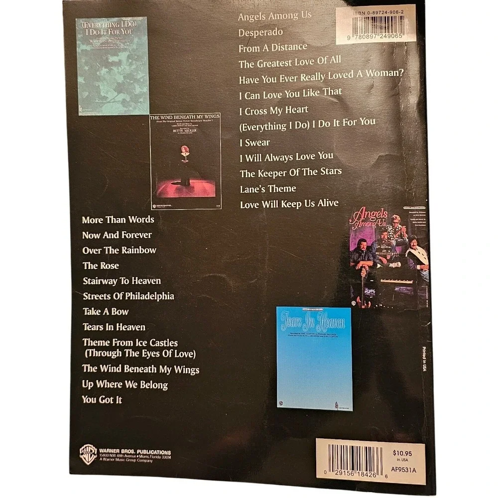 Warner Bros. Publications | Other | The Best In Popular Sheet Music ...